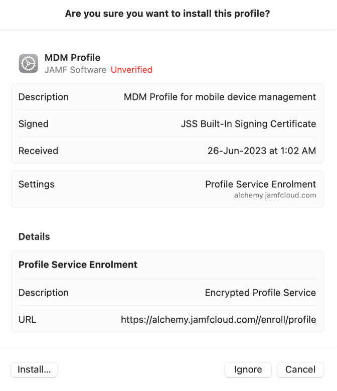 Enroll Device into Jamf (MDM Solution for MacOS) and Company Portal ...